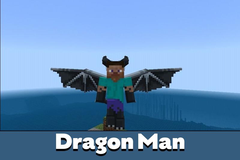 Download Dragon Man Mod for Minecraft PE - MCPEDL