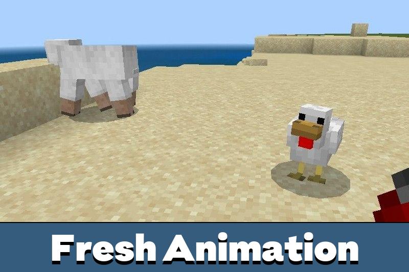 Download Fresh Animations Texture for Minecraft Bedrock Edition