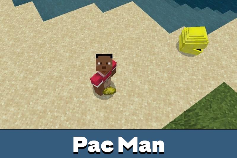 Download Pac Man Mod for Minecraft PE - MCPEDL