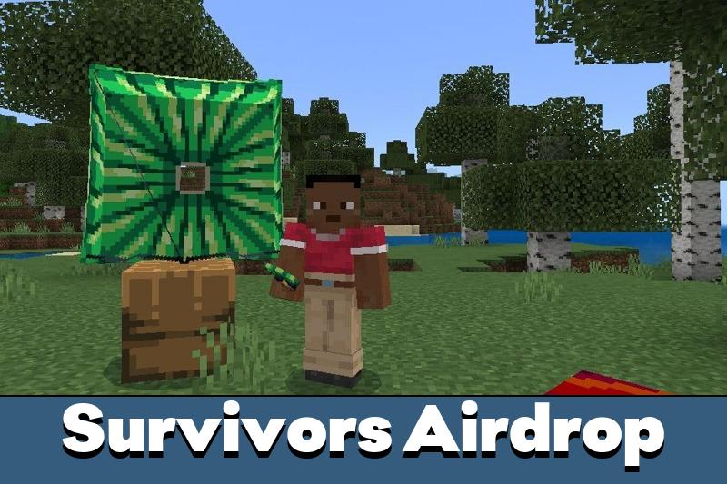 Download Survivors Airdrop Mod for Minecraft PE - MCPEDL