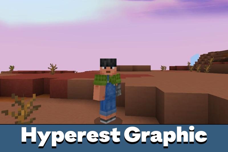 Download Hyperest Graphic Texture Pack for Minecraft - MCPEDL