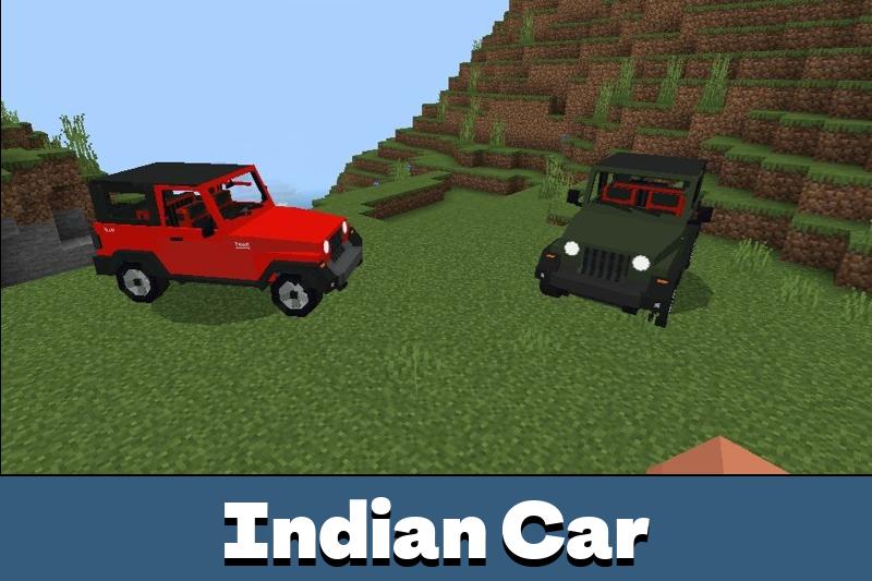 Download Indian Car Mod for Minecraft PE - MCPEDL