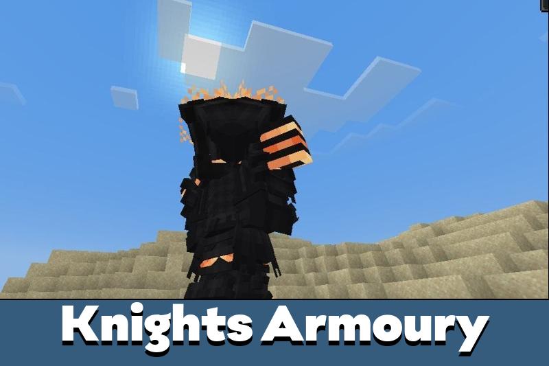 Download Soulsborne Knights Armoury Mod for Minecraft PE