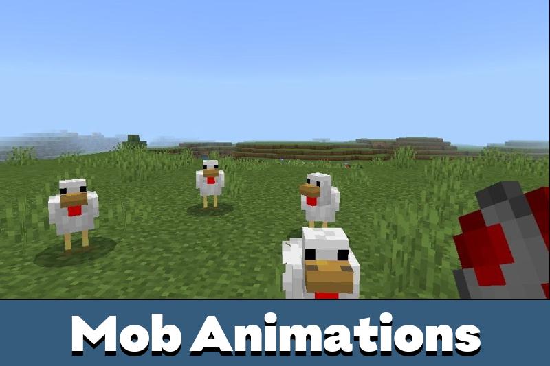 Download Better Mob Animations Texture Pack for Minecraft PE