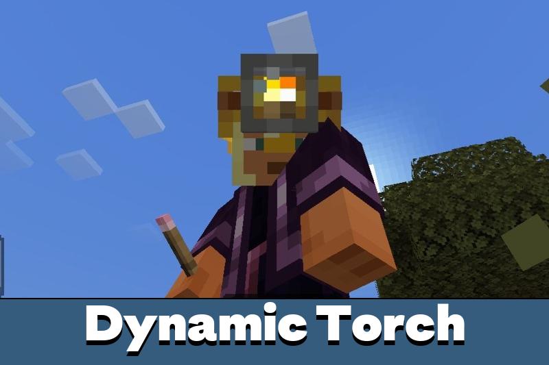 Download Dynamic Torch Mod for Minecraft Bedrock Edition