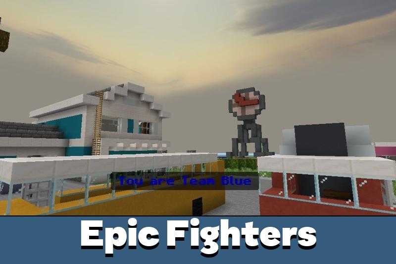 Download Epic Fighters Map for Minecraft Bedrock Edition