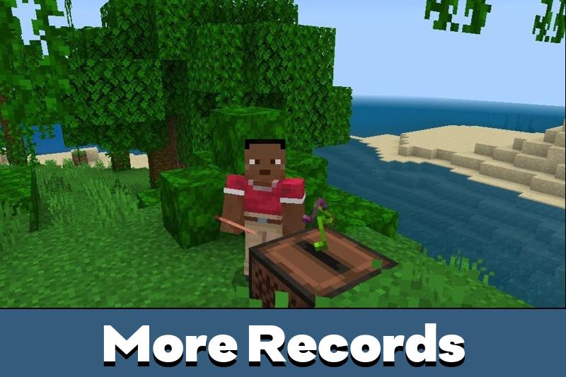 Download More Records Mod for Minecraft Bedrock Edition