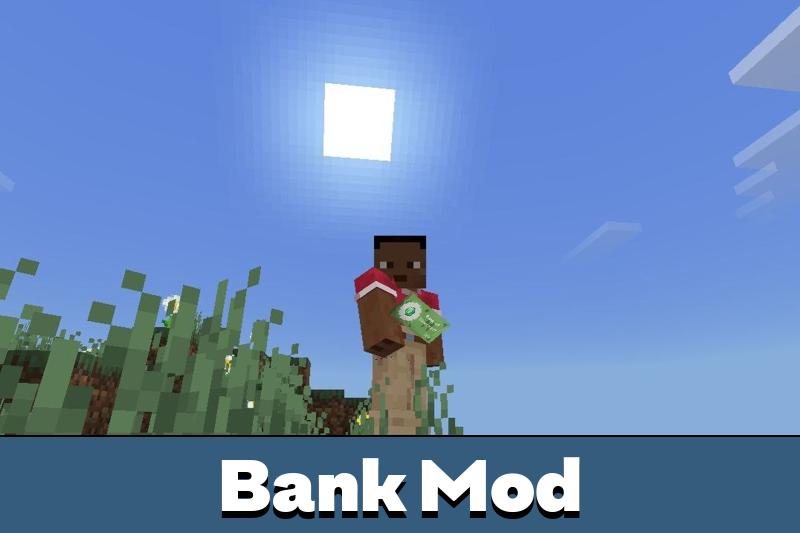 Download Bank Mod for Minecraft Bedrock Edition