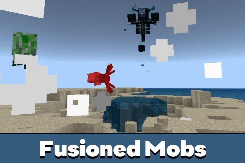 Download Fusioned Mobs Mod for Minecraft Bedrock Edition