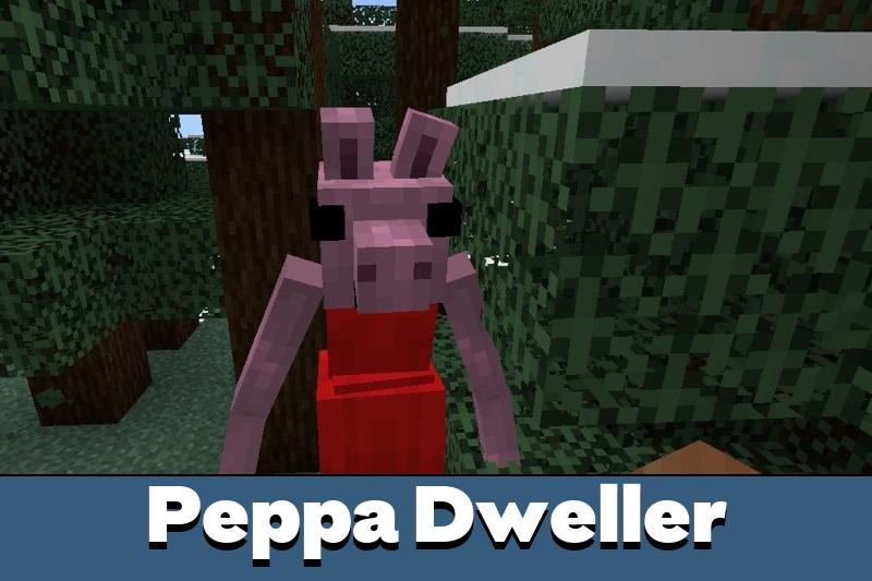 Download Peppa Pig Dweller Mod for Minecraft Bedrock Edition