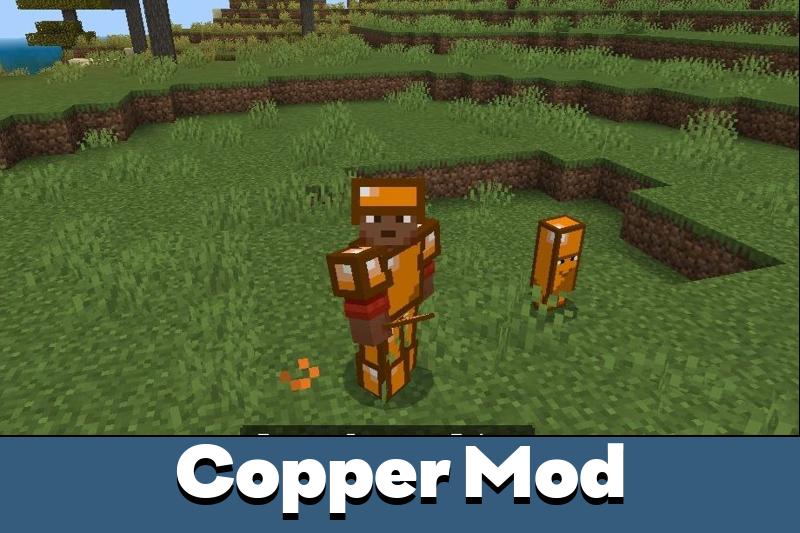 Download Copper Mod for Minecraft Bedrock Edition