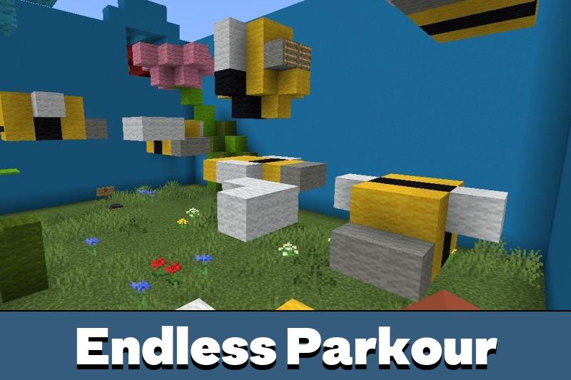 Download Endless Parkour Map for Minecraft Bedrock Edition