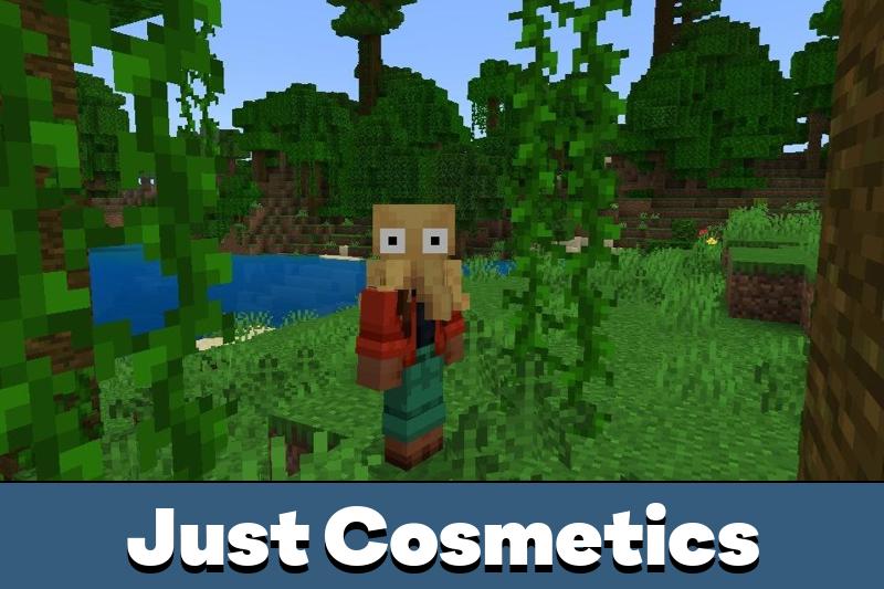 Download Just Cosmetics Mod for Minecraft Bedrock Edition