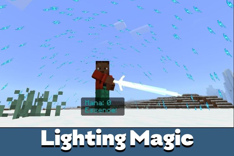 Download Lighting Magic Mod for Minecraft Bedrock Edition