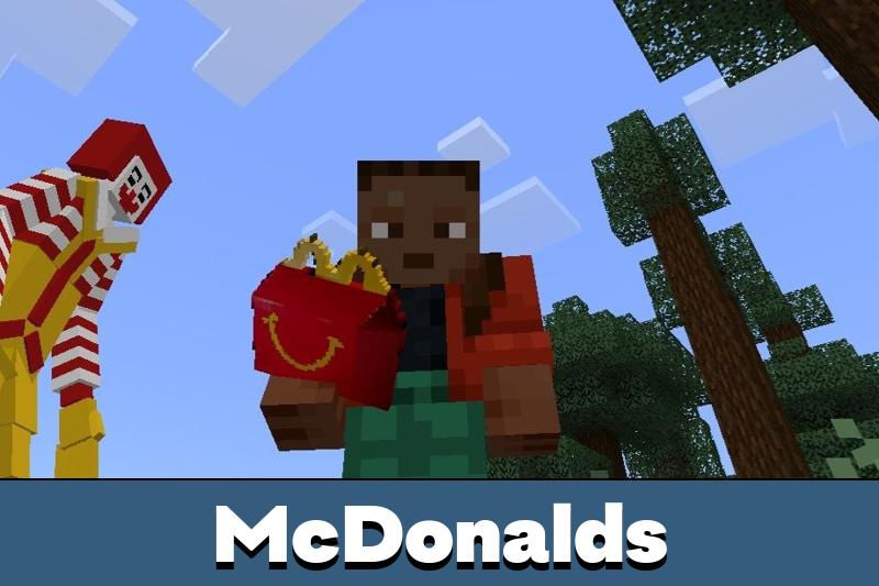 Download McDonalds Mod for Minecraft Bedrock Edition