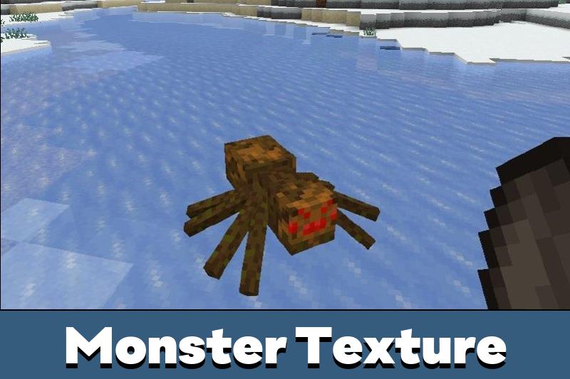 Download Monsters Texture Pack for Minecraft Bedrock Edition