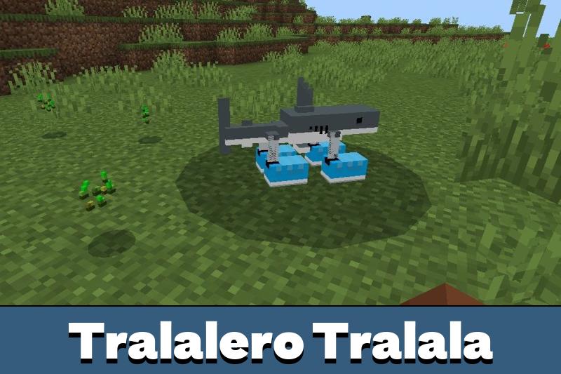 Download Tralalero Tralala Mod for Minecraft Bedrock Edition