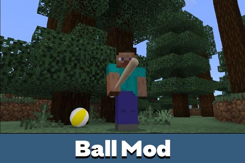 Download Balls Mod for Minecraft Bedrock Edition