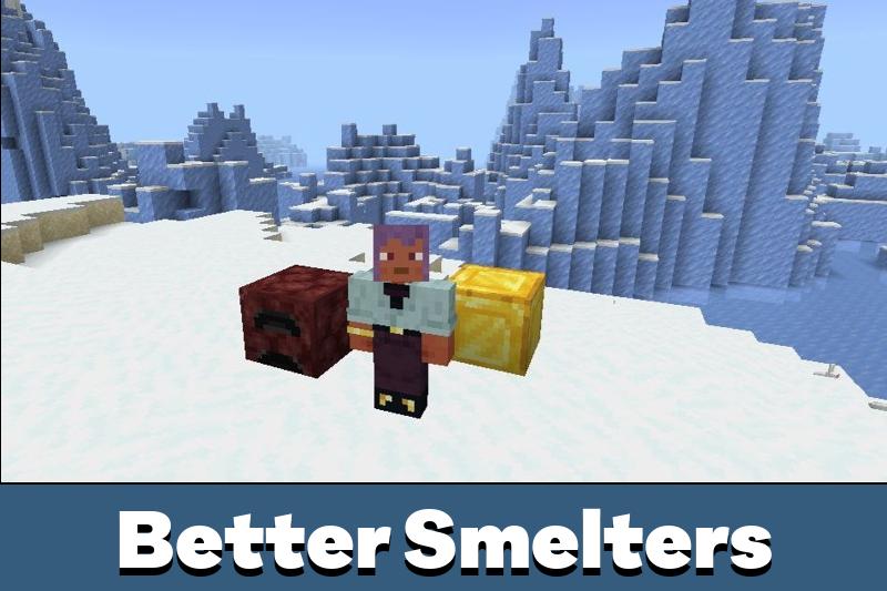 Download Better Smelters Mod for Minecraft PE