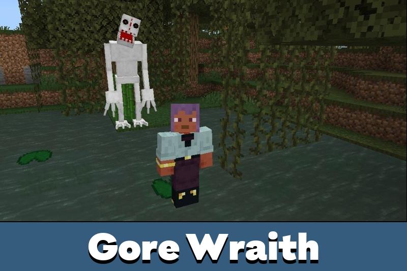 Download Gore Wraith Dweller Mod for Minecraft Bedrock Edition