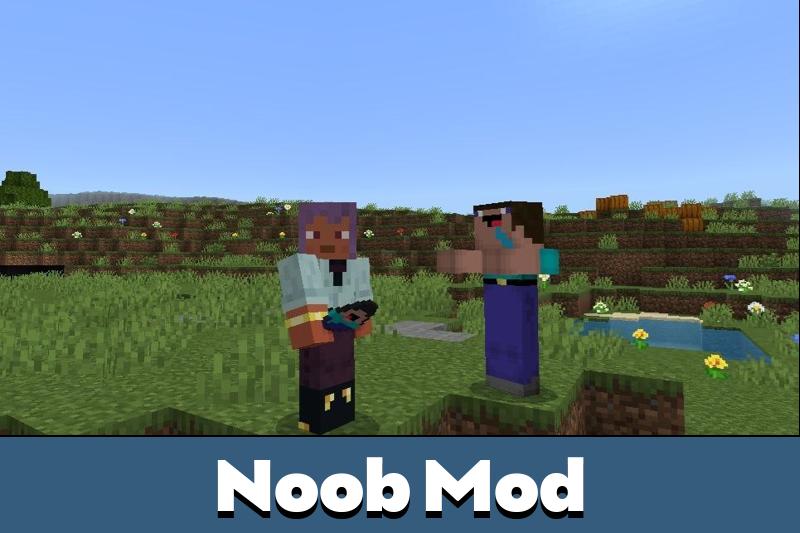 Download Noob Mod for Minecraft Bedrock Edition