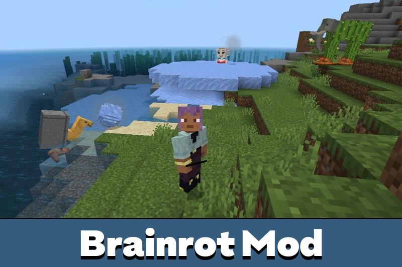Download Brainrot Mod for Minecraft Bedrock Edition