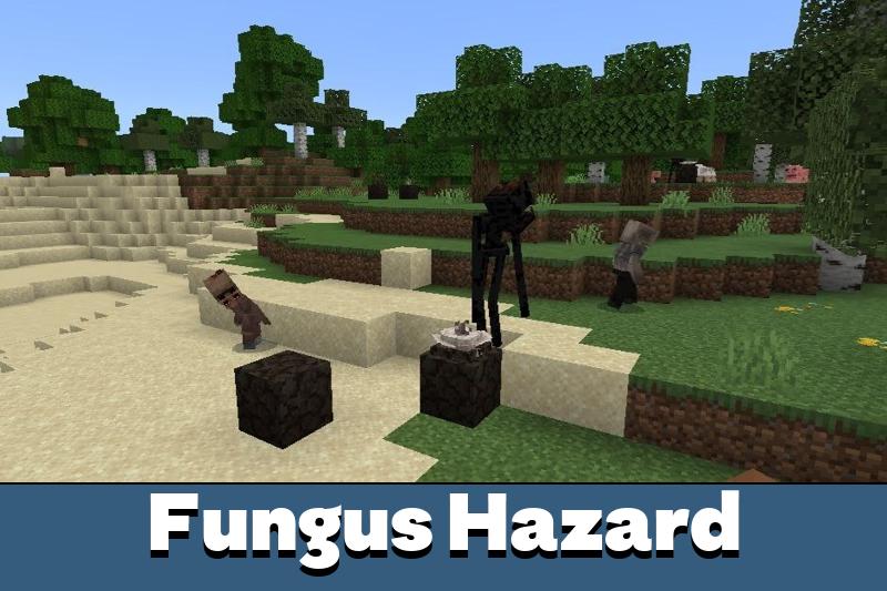 Download Fungus Hazard Mod for Minecraft Bedrock Edition