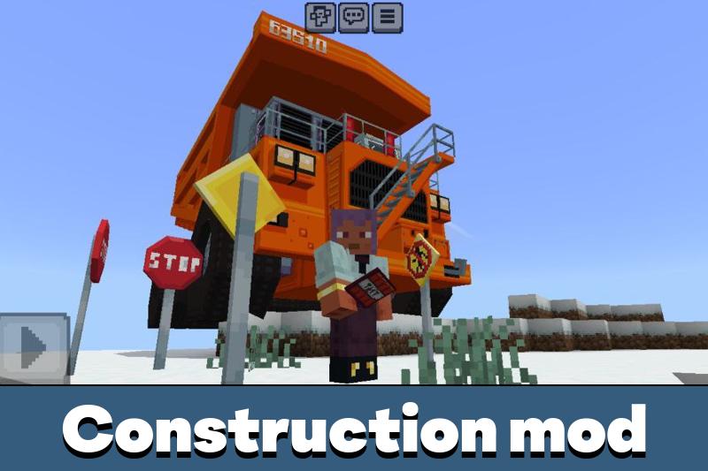 Download Construction Mod for Minecraft Bedrock Edition