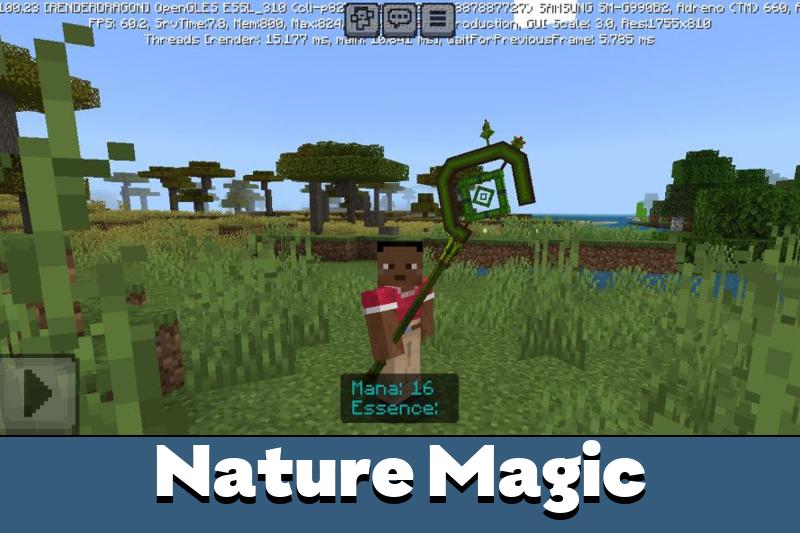 Download Nature Magic Mod for Minecraft Bedrock Edition