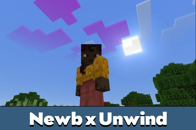 Download Newb x Unwind Texture Pack for Minecraft Bedrock