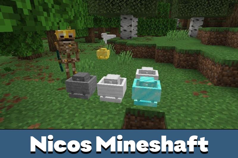 Download Nicos More Mineshaft Mod for Minecraft Bedrock Edition