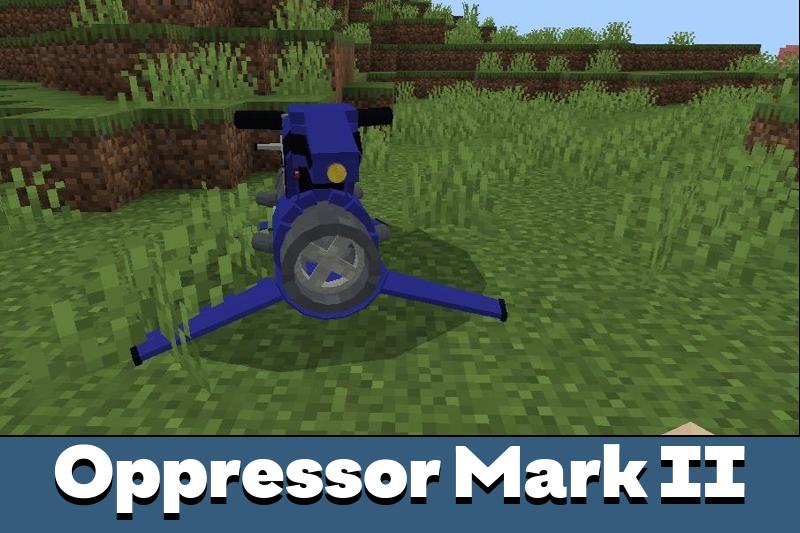 Download Oppressor Mark II Mod for Minecraft Bedrock Edition