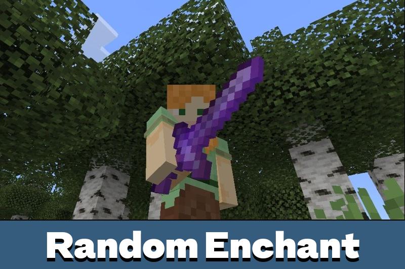 Download Random Enchant Mod for Minecraft Bedrock Edition