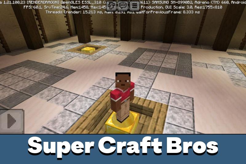 Download Super Craft Bros Map for Minecraft Bedrock Edition