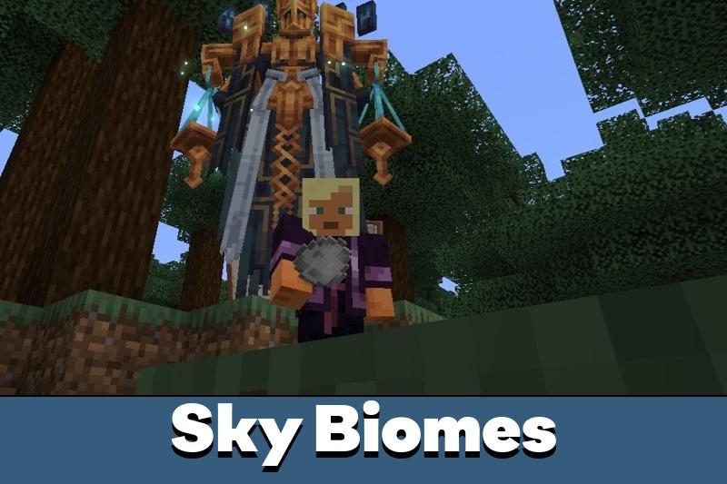 Download Sky Biomes Mod for Minecraft Bedrock Edition