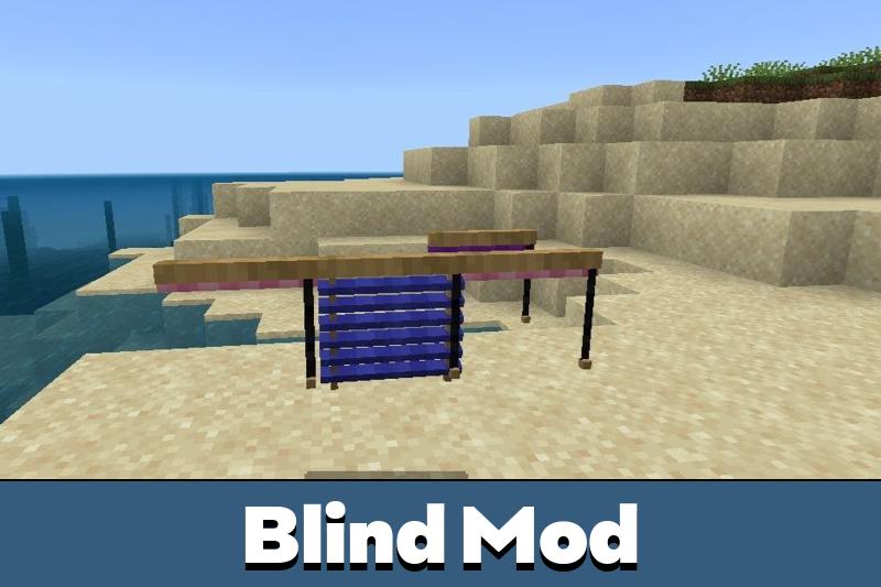 Download Blinds Mod for Minecraft Bedrock Edition