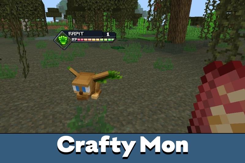 Download Crafty Mon Mod for Minecraft Bedrock Edition