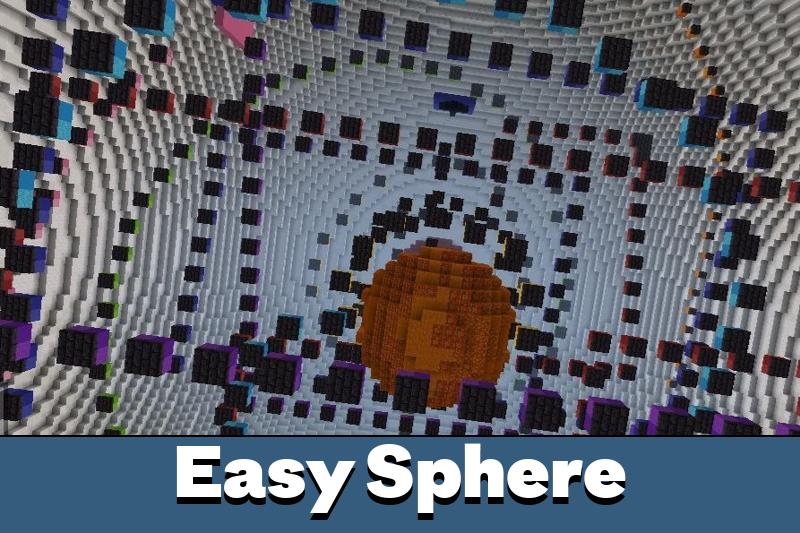 Download Easy Sphere Parkour Map for Minecraft Bedrock