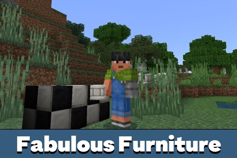 Download Fabulous Furniture Mod for Minecraft PE – Interior Addon