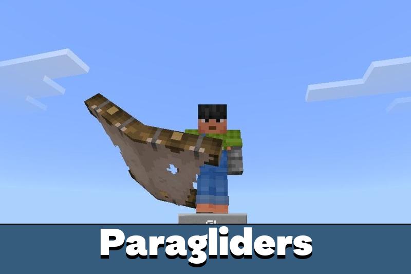 Download Paragliders Mod for Minecraft Bedrock Edition