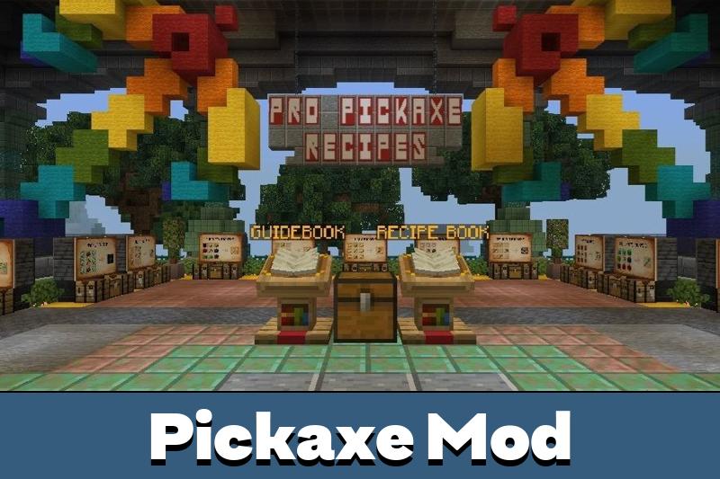 Download Pickaxe Mod for Minecraft Bedrock Edition