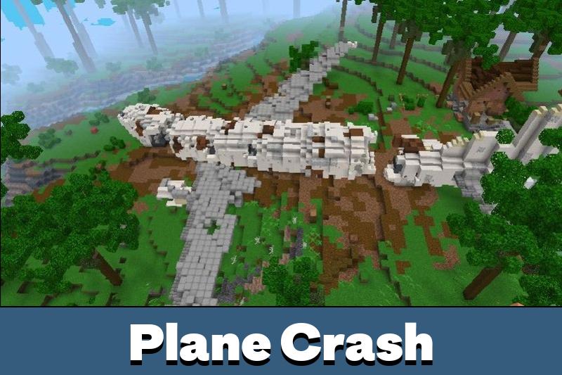 Download Plane Crash Survival Map for Minecraft Bedrock Edition