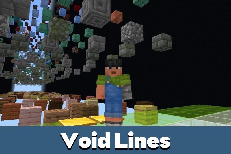 Download Void Lines Parkour Map for Minecraft Bedrock Edition
