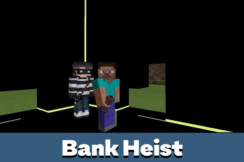 Download Bank Heist Map for Minecraft Bedrock Edition