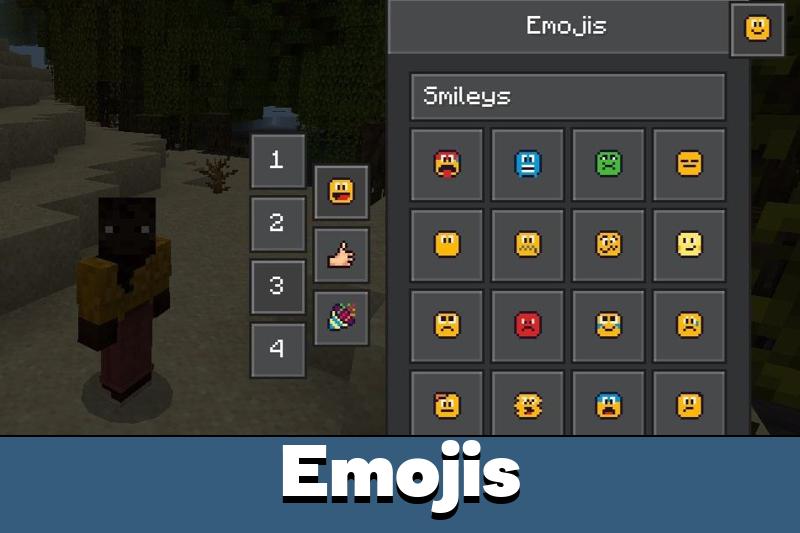 Download Emojis Texture Pack for Minecraft Bedrock Edition