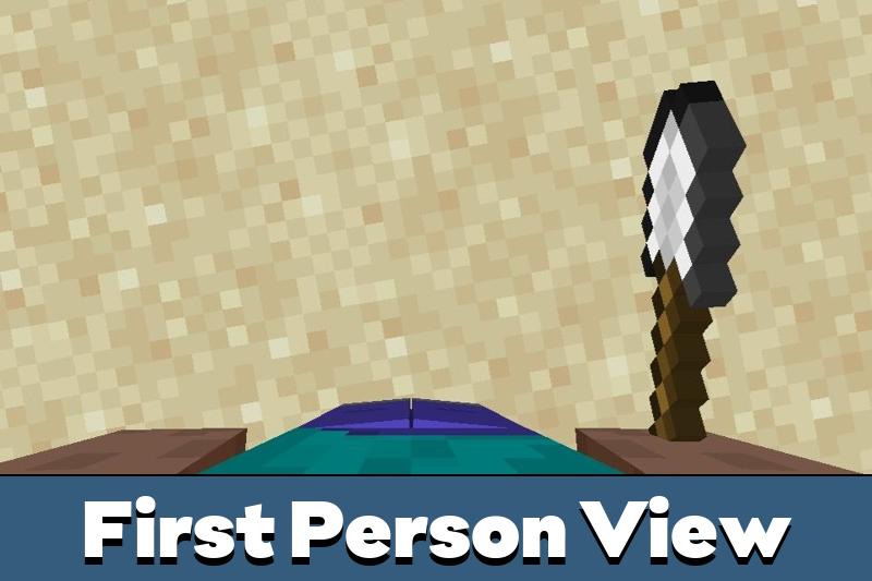 Download First Person View Texture Pack for Minecraft Bedrock