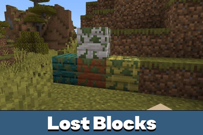Download Lost Blocks Mod for Minecraft Bedrock Edition