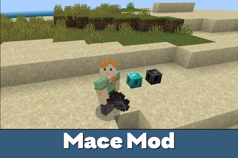 Download Mace Mod for Minecraft Bedrock Edition