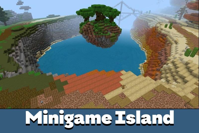 Download Minigame Island Map for Minecraft Bedrock Edition
