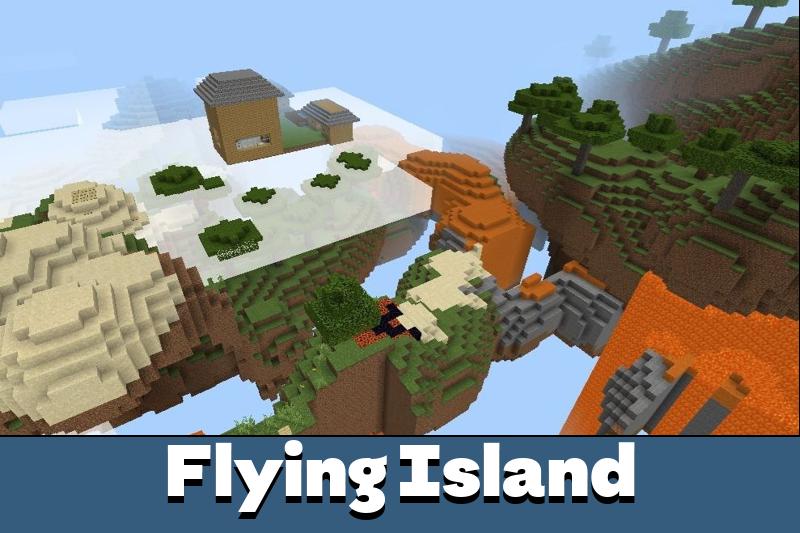 Download Flying Island Survival Map for Minecraft Bedrock Edition
